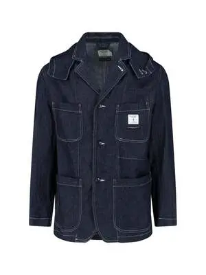 ROY ROGER'S 100% Cotton Denim Jacket For - Blue