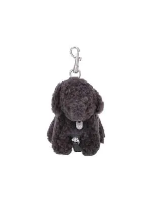 ANYA HINDMARCH Leather Keychain Charm - Brown