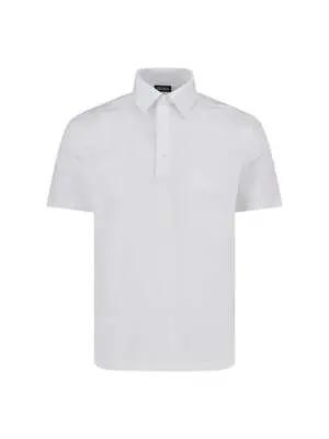 Zegna Short-sleeve Polo Shirt - White