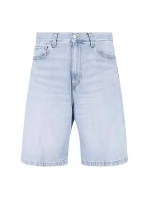 Carhartt Work In Progress Denim Shorts - Blue