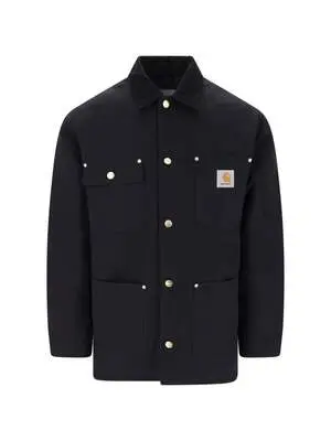 Carhartt Work In Progress Canvas Work Jacket - Black