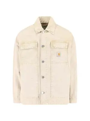 Carhartt Work In Progress Canvas Work Jacket - White