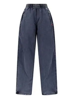 DIESEL® Polyamide Tailored Trousers - Blue