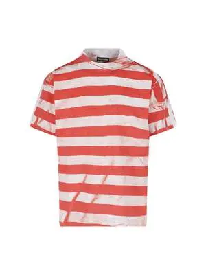 CULTURA Graphic T-shirt With Statement Print - Multicolor