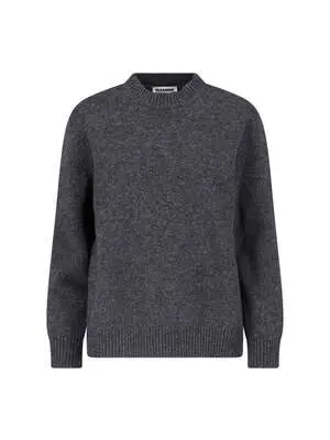 JIL SANDER Crewneck Wool-blend Sweater