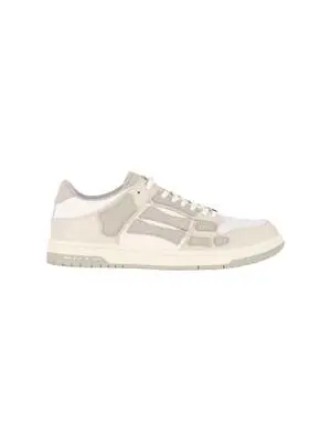 Amiri Premium Leather Low-top Sneakers - White