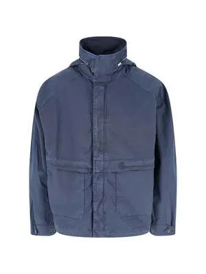 RANRA Stretch Cotton Jacket - Blue