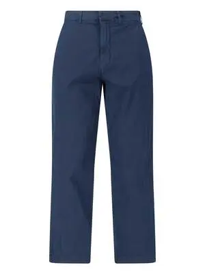 RANRA Cotton Stretch Trousers - Blue
