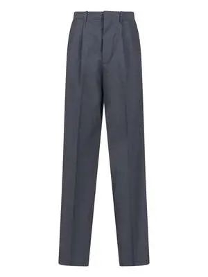 JIL SANDER Tailored Pleated Straight-leg Trousers