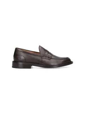 TRICKER'S Leather Penny Loafers - Brown