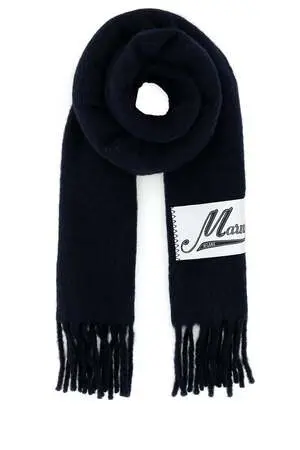 Marni Alpaca-blend Scarf - Blue