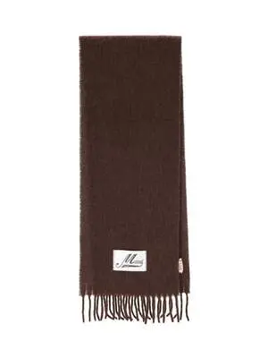 Marni Alpaca Blend Scarf - Brown