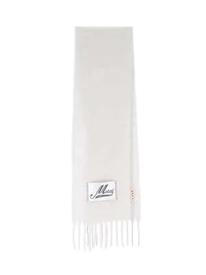 Marni Alpaca Blend Scarf - Grey