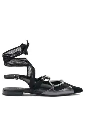 Pinko Chic Ballerinas - Black