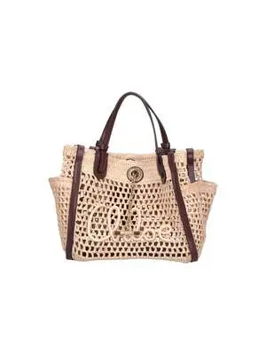 Chloé Raffia And Buffalo Leather Mini Bag - Beige