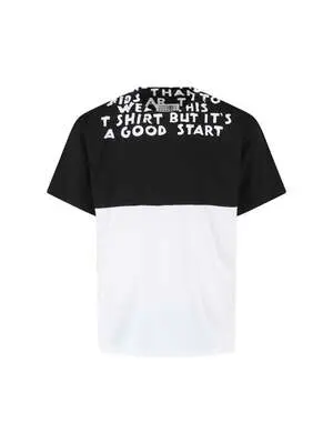 MAISON MARGIELA 100% Cotton T-shirt - White