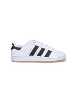 Adidas Classic Leather Lace-up Sneakers - White
