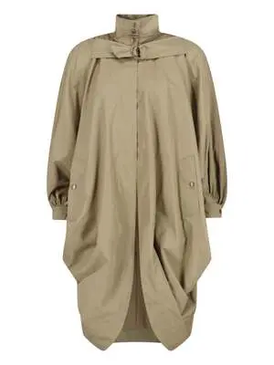 Chloé Cotton Cropped Jacket For - Green
