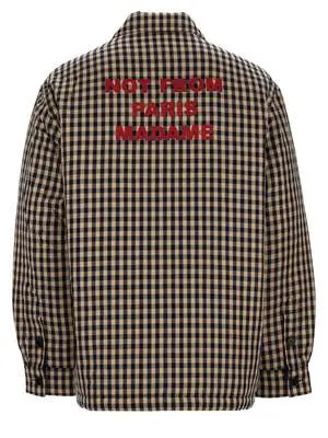 Drole De Monsieur Single Breasted Overshirts For Men