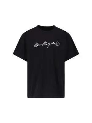 MAISON MARGIELA Graphic Logo T-shirt - Black