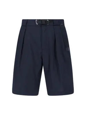 WHITE SAND Wool-blend Trousers With Stretch