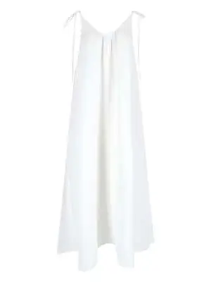 ANINE BING Lightweight Lyocell-linen Midi Dress