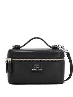 Marc Jacobs Mini Leather Crossbody Handbag - Black
