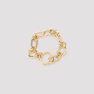 Celine Thin Gourmette Bracelet - Metallic