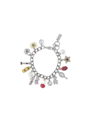 Marc Jacobs Charm Bracelet With Mixed Motifs - Silver