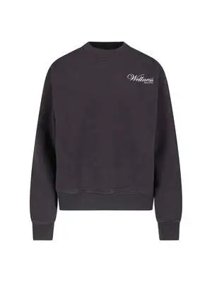 SPORTY & RICH Graphic Crewneck Sweatshirt