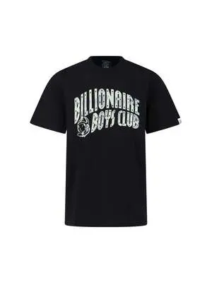 BILLIONAIRE Graphic Logo Crewneck T-shirt - Black