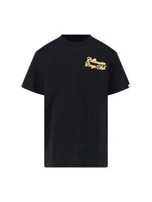 BILLIONAIRE Essential 100% Cotton Crewneck T-shirt For - Black