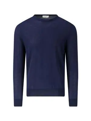 BALLANTYNE Crewneck Sweater - Blue