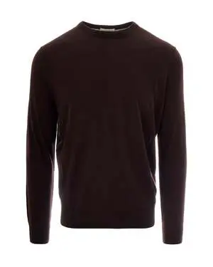 BALLANTYNE Crewneck Sweater - Brown