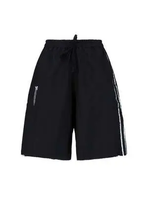 Y3 Recycled Polyester Tapered Trousers - Black