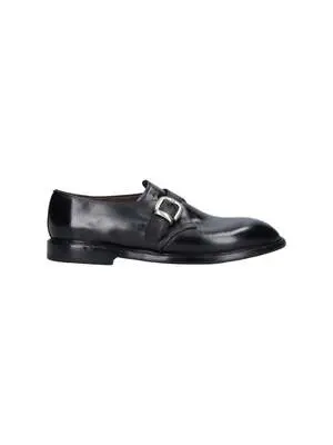 Premiata Premium Calf Leather Flat Shoes