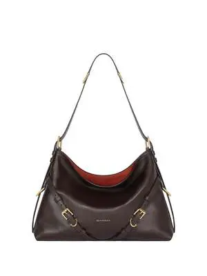 Givenchy Medium Handbag In Shiny Leather - Brown