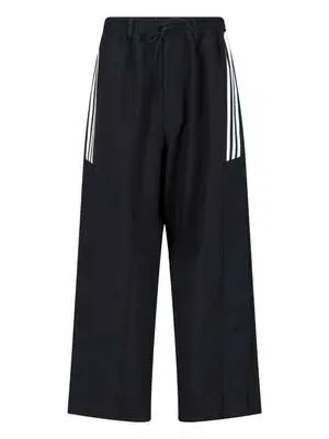 Y3 Recycled Polyester Track Pants - Black