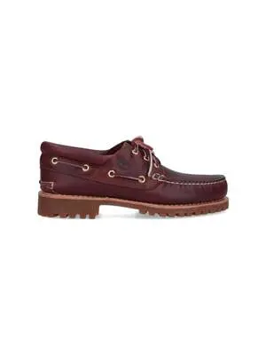 Timberland 100% Leather Lace-up Derby Shoes - Brown