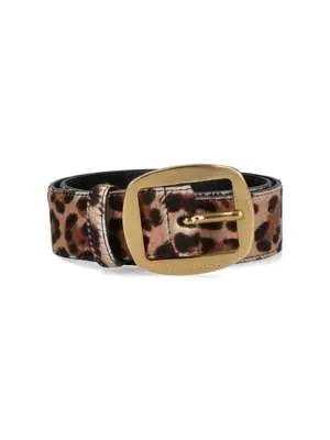 Dolce & Gabbana Dolce Calf Leather Belt For - Multicolour