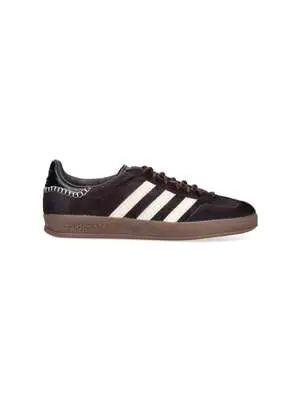 ADIDAS ORIGINALS BY WALES BONNER Low Top Leather & Rubber Sneakers - Brown