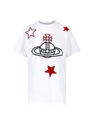 VIVIENNE WESTWOOD Graphic Cotton T-shirt