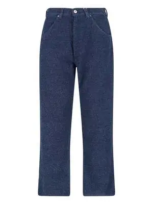 VIVIENNE WESTWOOD Stretch Cotton Blend Trousers - Blue