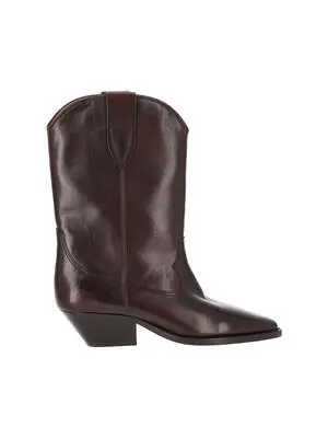 Isabel Marant Étoile Leather Ankle Boots - Brown