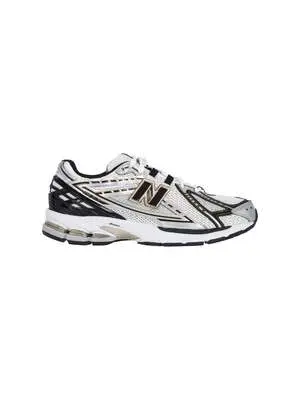 NEW BALANCE New Balance "Bright" Leather & Mesh Sneakers White