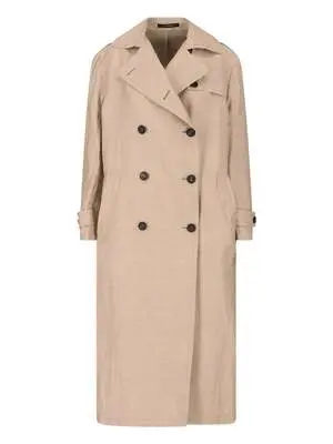 Tagliatore Linen-cotton Blend Tailored Jacket For - Grey