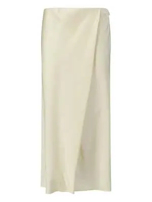 Khaite Silk-blend Mini Skirt