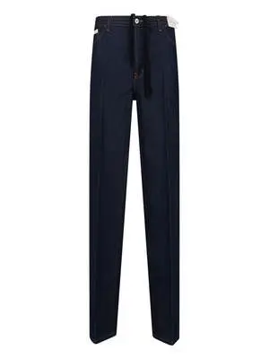 SETCHU Belted Straight-leg Jeans