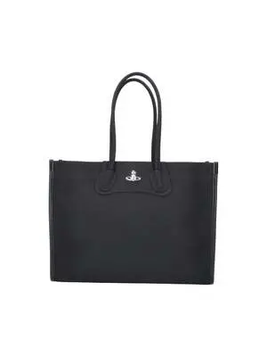 VIVIENNE WESTWOOD Tote Bag - Black
