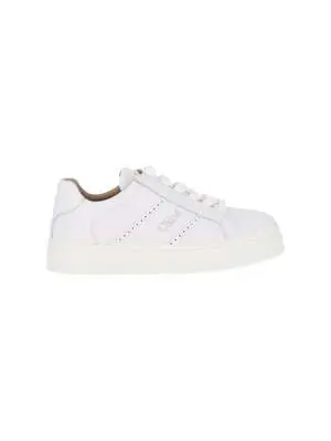 Chloé Leather & Cotton High-top Sneakers